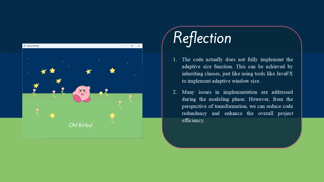 Kirby 2D Game - Slides